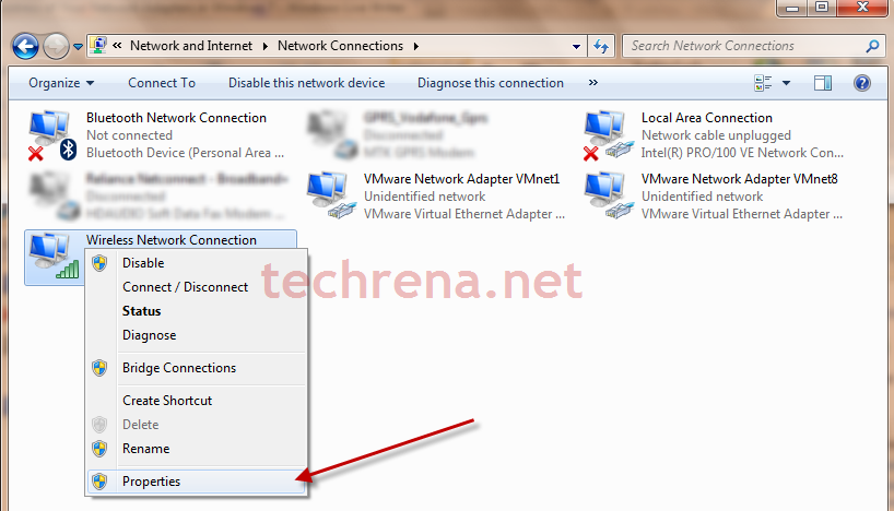 How To Change Network Adapter Settings In Windows 7 - Adapter View How To Change Network Adapter Settings In Windows 7 - Adapter View